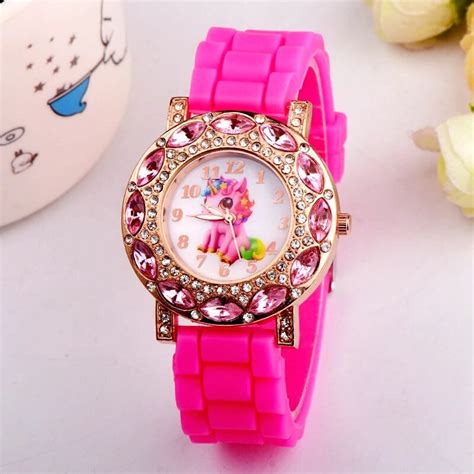 Badu Bg Карикатура Сладки момичета Деца Детски подаръци за рожден ден Еднорог Силиконови