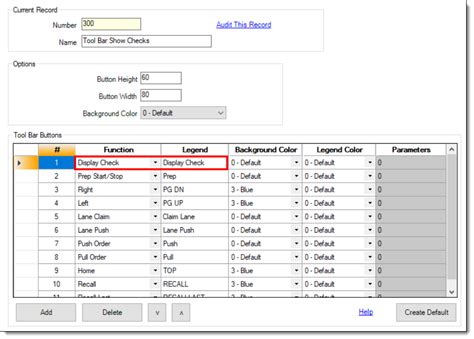 Configuring Showing Checks On KDS Displays