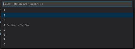 An Option To Manually Set Indent Size In An Editor Issue Microsoft Vscode GitHub
