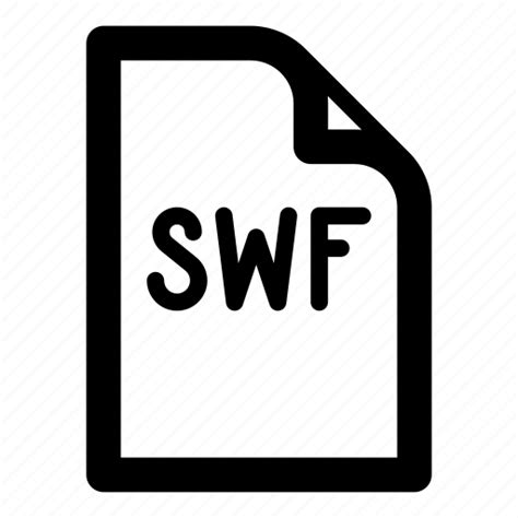 Extension File Format Swf Type Icon Download On Iconfinder