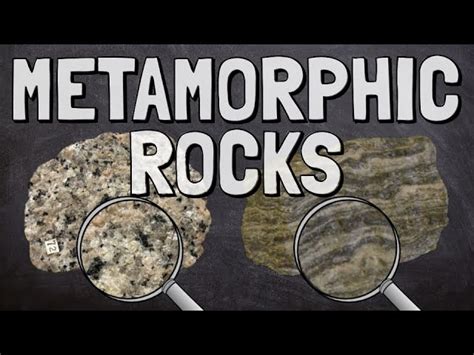 Metamorphic Textures Geology Rocks And Minerals