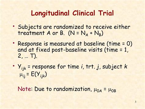 Ppt A Note On Modeling The Covariance Structure In Longitudinal Clinical Trials Powerpoint