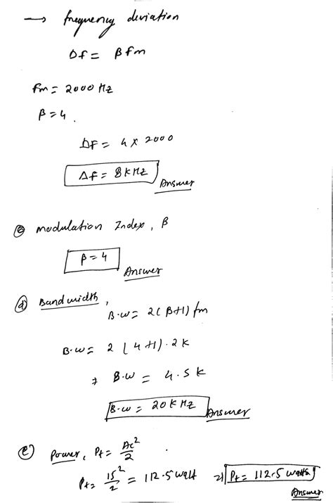 [solved] Problem 2 30 Points The Fm Frequency Modulation