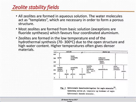 Zeolite And Its Uses Pptx Chemistry Science