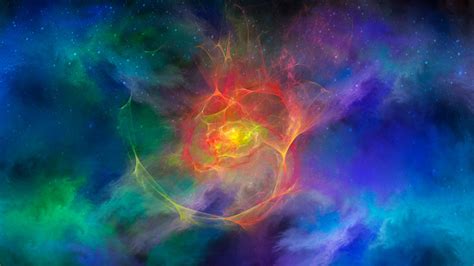 구름과 번개의 형태로 추상적인 여러 가지 빛깔의 프랙탈 배경 상상력 창의력 및 디자인 프로젝트에 사용하기에 적합합니다 0명에 대한 스톡 벡터 아트 및 기타 이미지 Istock