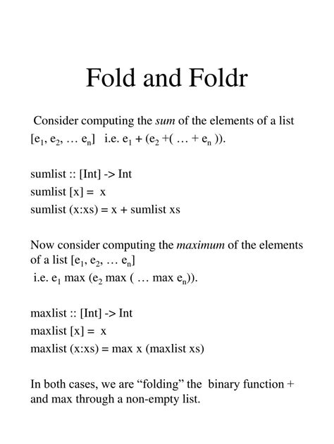 ppt functional programming lecture 12 more higher order functions powerpoint presentation