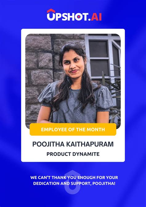 Poojitha Kaithapuram On Linkedin Employee Spotlight