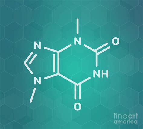 Theobromine Chocolate Alkaloid Molecule Photograph By Molekuul Science