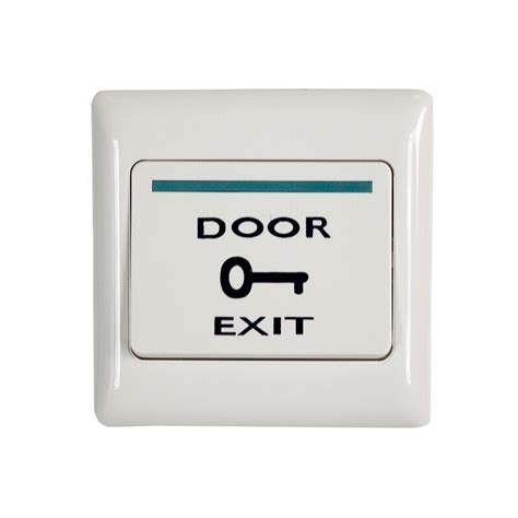 White Cheap Exit Button Switch For Access Control Vicedeal