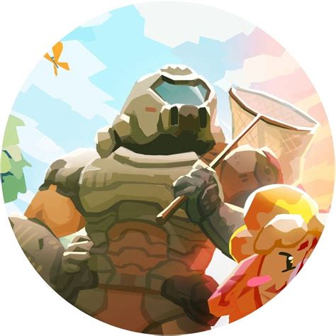 Doom Slayer And Isabella Matching Icon 2 Fondos De Pantalla