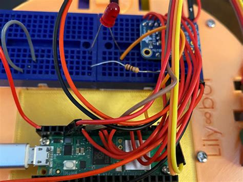 Lily∞bot With Raspberry Pi Pico W Blink Led On Breadboard