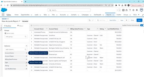 Matrix Report In Salesforce A Complete Guide