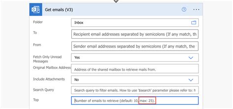 Power Automate Get Emails Search Query Date Range Templates Sample Printables