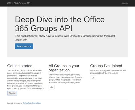 Exploring The Office 365 Groups Api