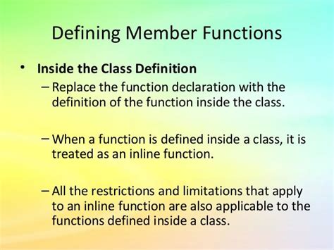 Data Members And Member Functions