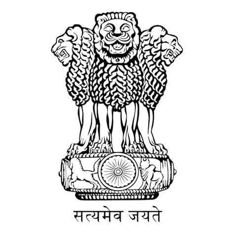 Premium Vector Indian National Emblem Vector