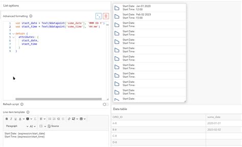 Solved Operations Dashboard Widget List No Showing Date A Esri
