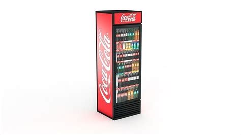 D Model Coca Cola VR AR Low Poly CGTrader