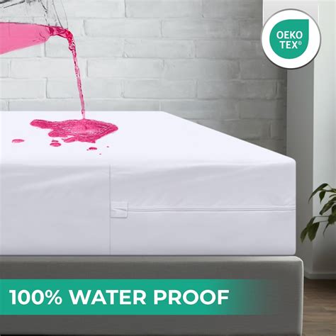 Utopia Bedding Full Zippered Mattress Encasement Waterproof And Bed