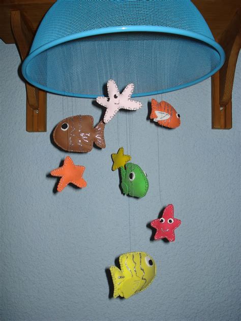 Manualidades Y Otros Entretenimientos Movil De Peces Para Bebes