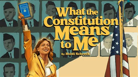 What The Constitution Means To Me Orlando Shakes
