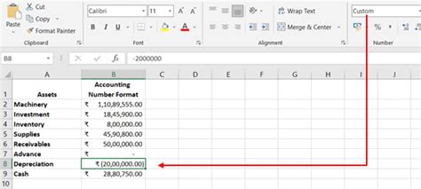 How To Apply Accounting Number Format In MS Excel OfficeBeginner