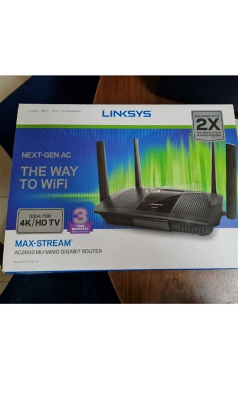 Linksys Ac2600 Router Computers And Tech Office And Business Technology On Carousell