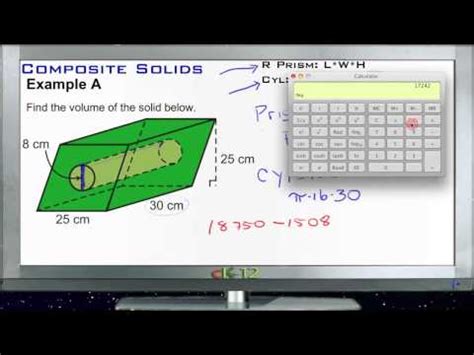 Composite Solids Examples Basic Video Geometry CK 12 Foundation