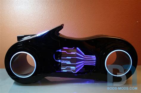 Tron Legacy Light Cycle Computer Case Mod Gadgetsin