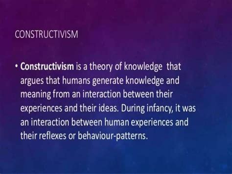 Assessment In A Constructivist Technology Supported Learning Ppt