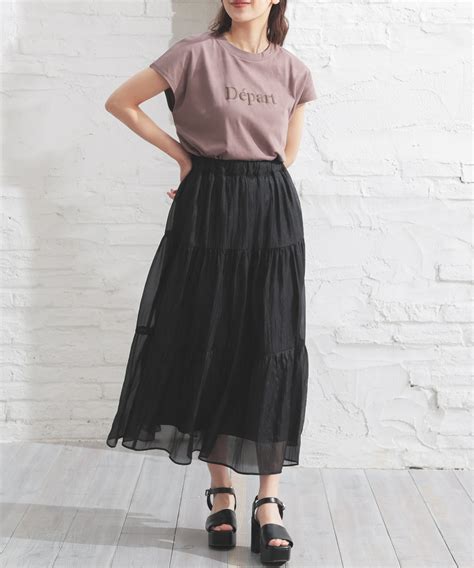 ティアードロングスカート ボトムス｜ハニーズ公式通販