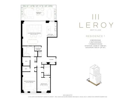 Luxurious West Village Condos From 5 1m Launch Sales At 111 Leroy