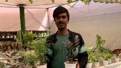 नर्सरी नहीं रांची के सौरभ कुमार ने शुरू किया पौधों का शॉपिंग मॉल