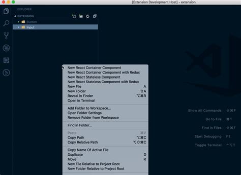 react component generation extension for vscode abdullah ceylan