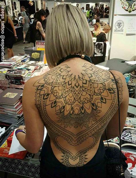 40 Tatuajes De Espalda Completa Para Mujeres Atrevidas