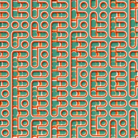 Cartoon Chip With Current Flowing 3d Rendering Digital Illustration Background Stock