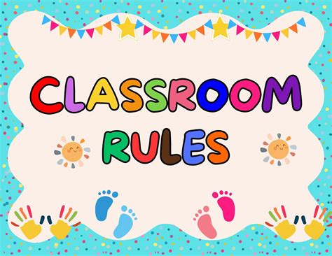 Best 13 Classroom Rules Printable Daycare Rules Classroom Rules Daycare Classroom Rules