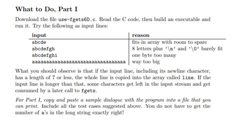 Exercise D Input One Line At A Time Read This First