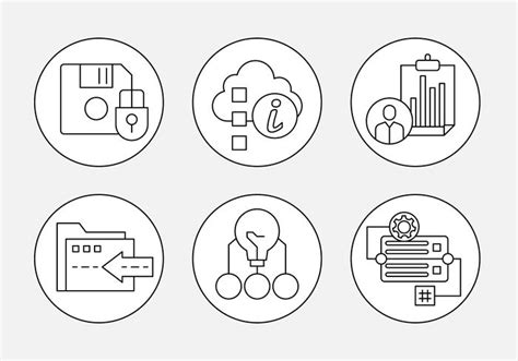 Free Thin Line Web Icons 150156 Vector Art At Vecteezy