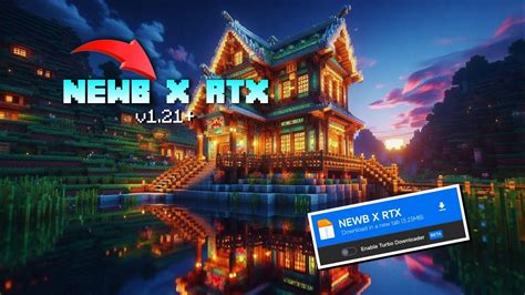 Best Shader For MCPE 1 21 NEWB X RTX 100 Working In MCPE 1 21 YouTube