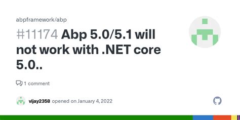 abp 5 0 5 1 will not work with core 5 0 · issue 11174 · abpframework abp · github