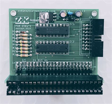 Zx Key Zx81 Interface Guide Book Zx81 Keyboard Adventure