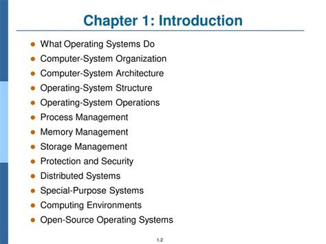 Introduction To Operating Systems PowerPoint Slides LearnPick India