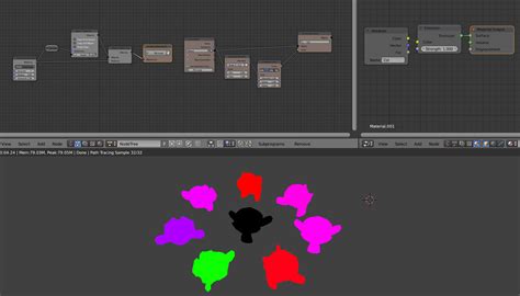 Cycles Render Engine Animating Materials For Blinking Effect