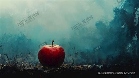 Ai创作图肌理感苹果 高清小苹果 油画感苹果 苹果暖色背景 创意红苹果 苹果墙纸 苹果背景图 小苹果高清图 苹果艺术画 苹果抽象画 油画苹果 高清苹果图 下苹果素材 苹果蓝底图 红色水晶苹果
