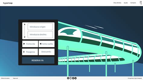 UI Design Project Hyperloop On Behance