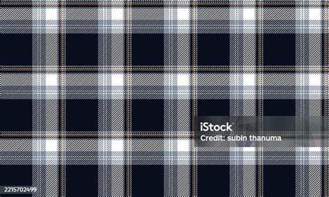 격자 무늬 패브릭 패턴 네이비 블루 화이트 그레이 섬유 및 디자인 옷 스커트 바지 앞치마 식탁보 담요 또는 장식 직물에 이음새가 없습니다 벡터 일러스트 레이 션 격자무늬에