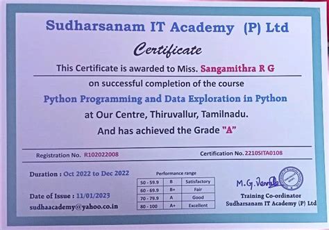 sangamithra rg on linkedin python