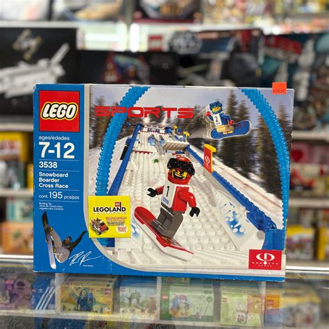 Snowboard Boarder Cross Race 3538 United Brick Co®