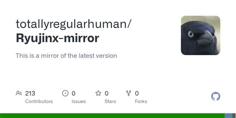 Releases Totallyregularhuman Ryujinx Mirror GitHub